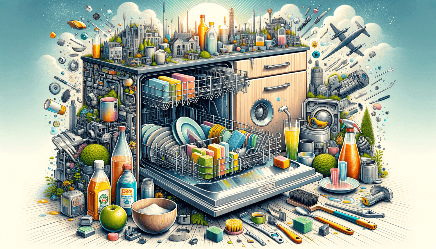 How to Clean Essentials Dishwasher - Settings King