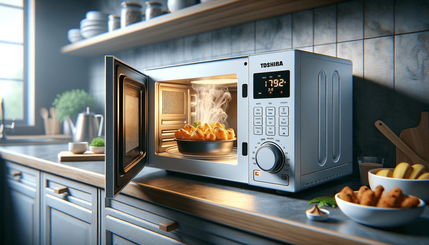 How to Use Toshiba Microwave Air Fryer? - Settings King