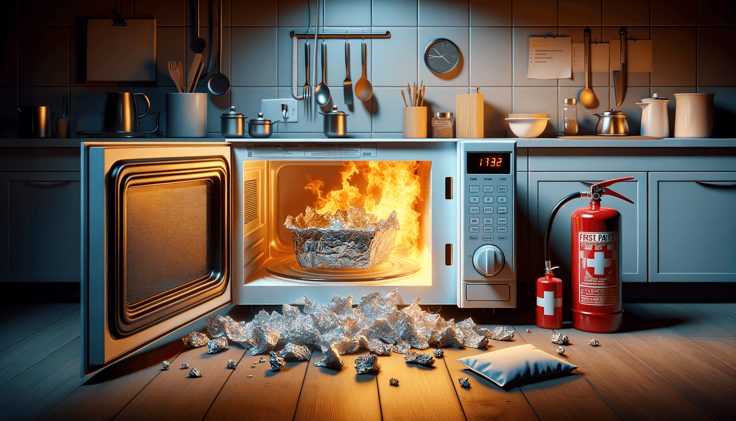 Can You Microwave Aluminum Foil? - Settings King
