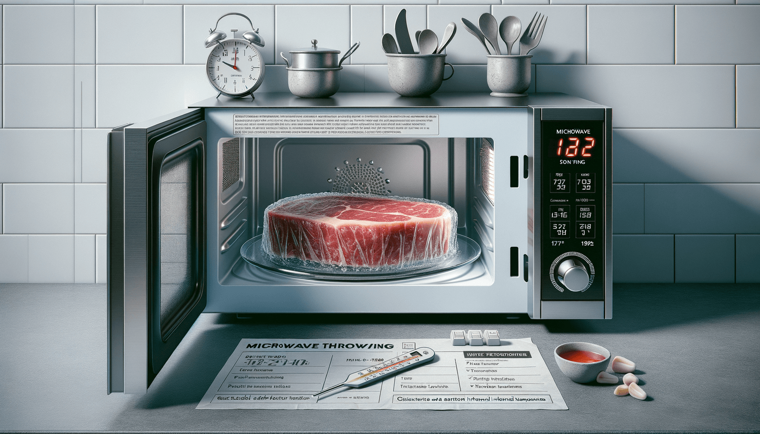 Can You Microwave Frozen Meat? - Settings King
